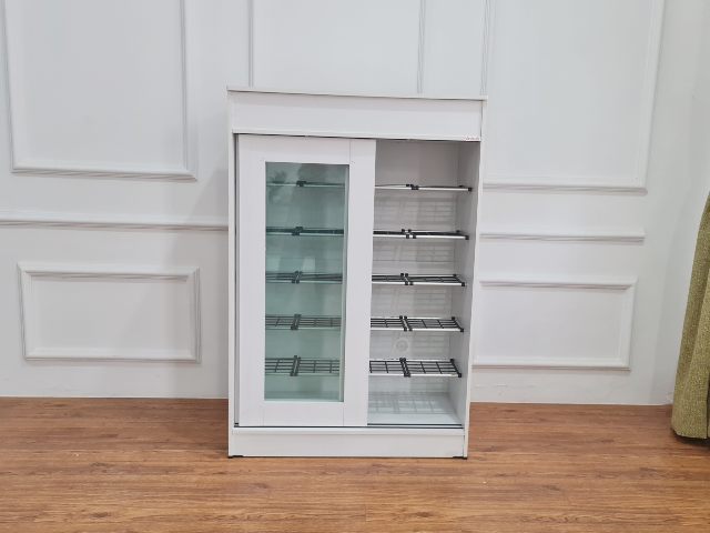 Rak Sepatu Grace type RS 803 SLIDING PUTIH - WALNUT : Kursi Kantor ...